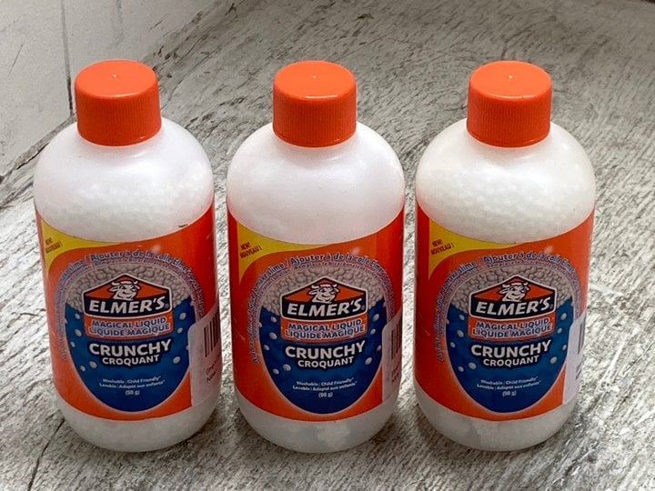 John Pye Auctions - QTY OF ELMER'S MAGIC LIQUID CRUNCHY CROQUANT ...