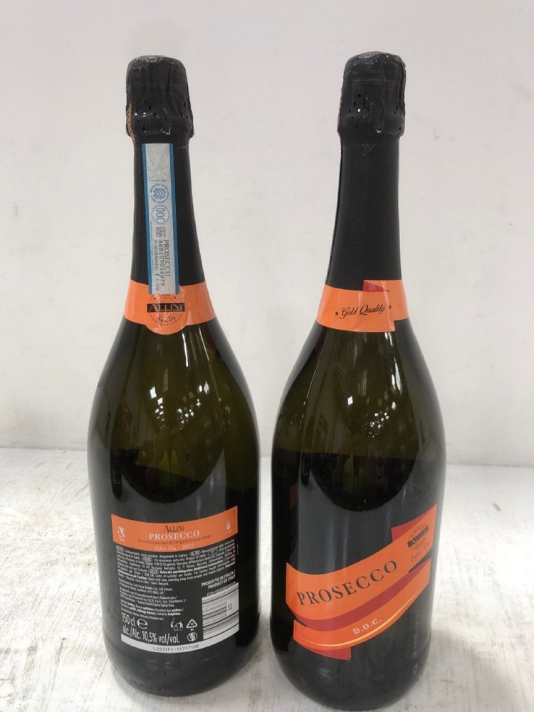 John Pye Auctions - 3 X BOTTLES OF ALLINI GOLD QUALITY PROSECCO D.O.C ...