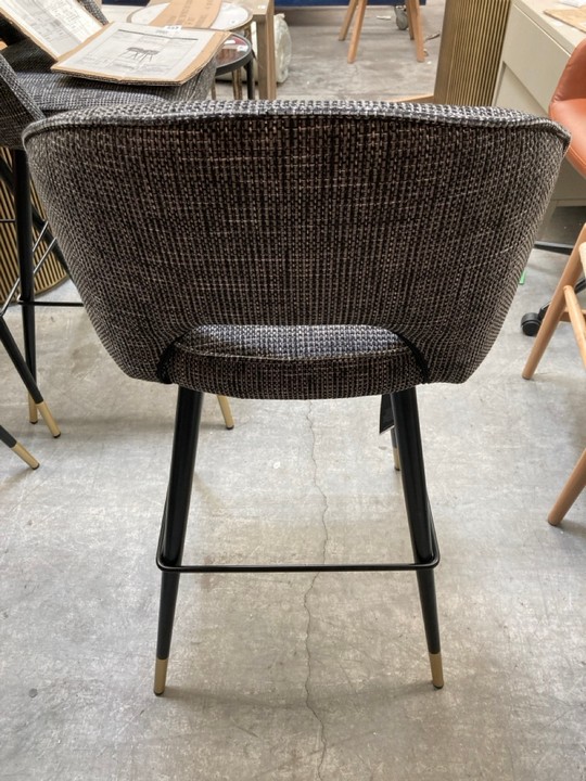 John Pye Auctions - SET OF 2 CLIFF ROCAT BAR STOOLS IN GREY - RRP £995. ...