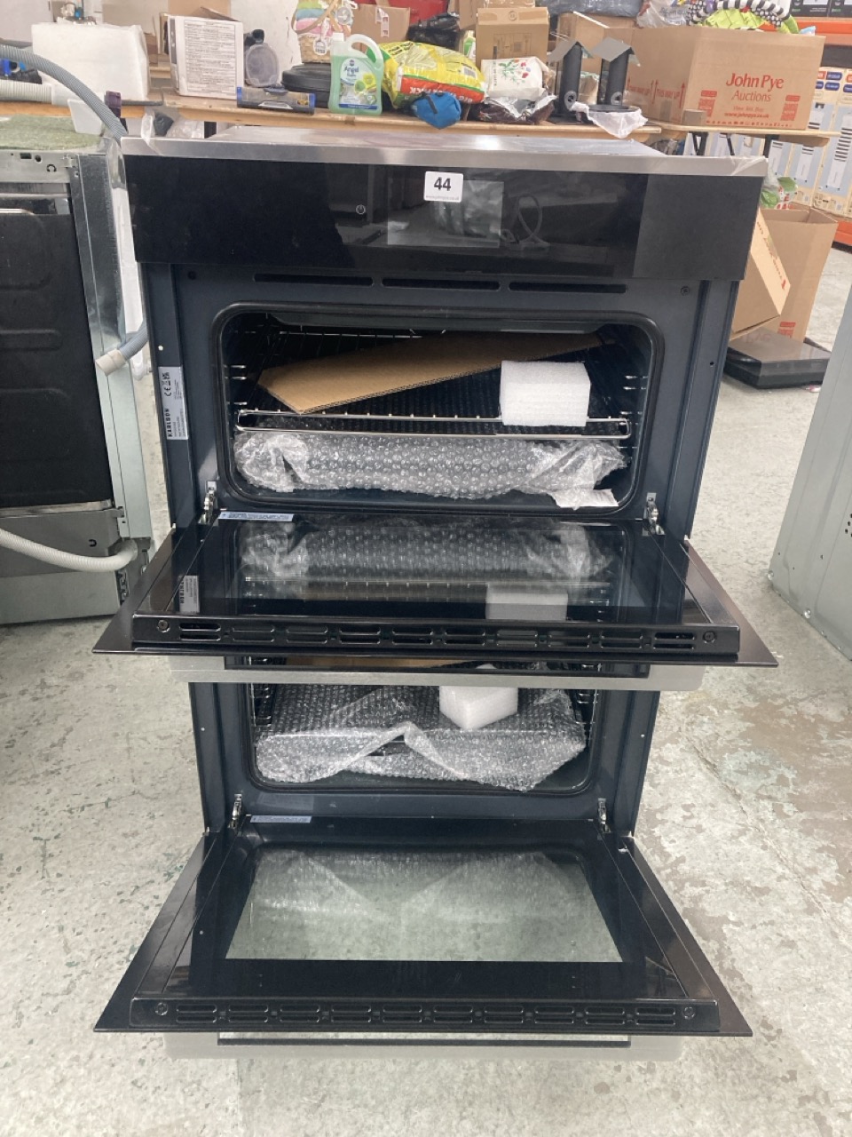 John Pye Auctions - KARLSON DOUBLE ELECTRIC OVEN MODEL TFTDOVSS RRP: £325