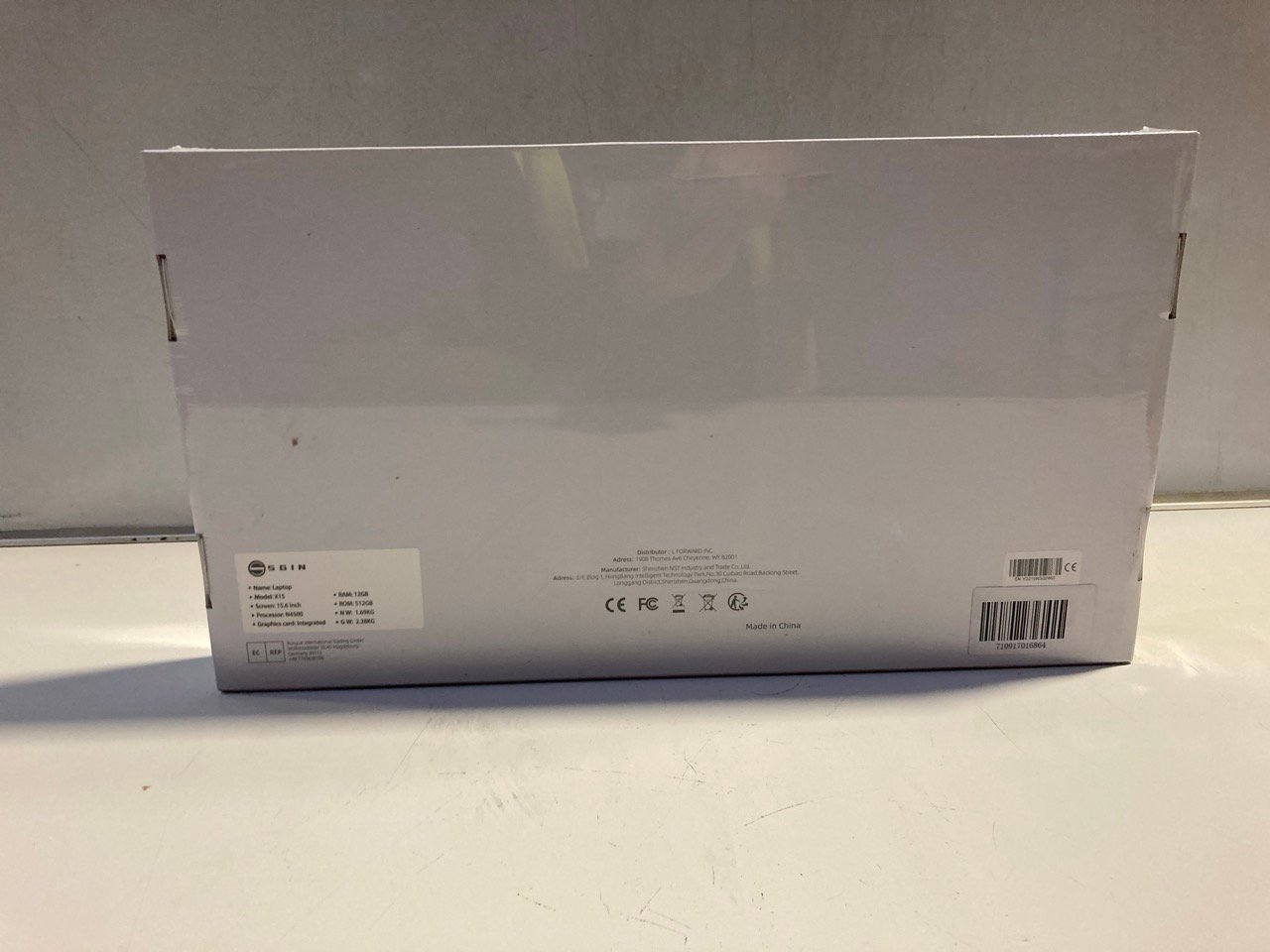 John Pye Auctions - SGIN X15 15.6" LAPTOP WITH N4500 PROCESSOR RRP:£140