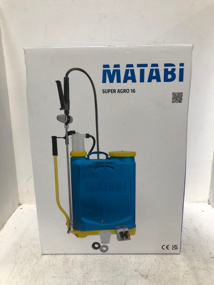 John Pye Auctions - MATABI SUPER AGRO 16 KNAPSACK SPRAYER