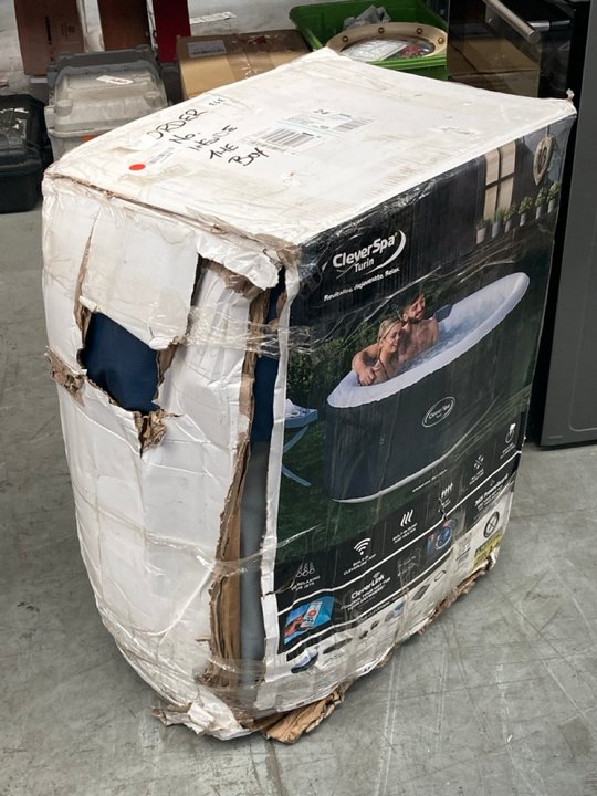 John Pye Auctions - CLEVER SPA TURIN INFLATABLE SPA HOT TUB - RRP £399 ...