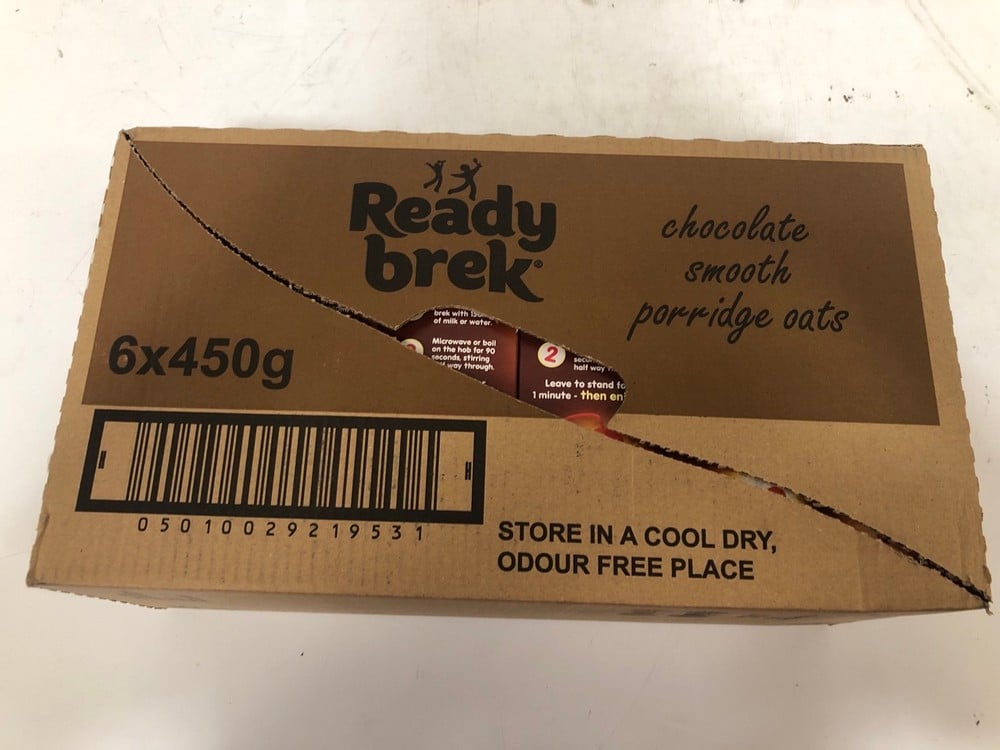 John Pye Auctions - 10 X READY BREK CHOCOLATE (6 BOXES PER BOX).
