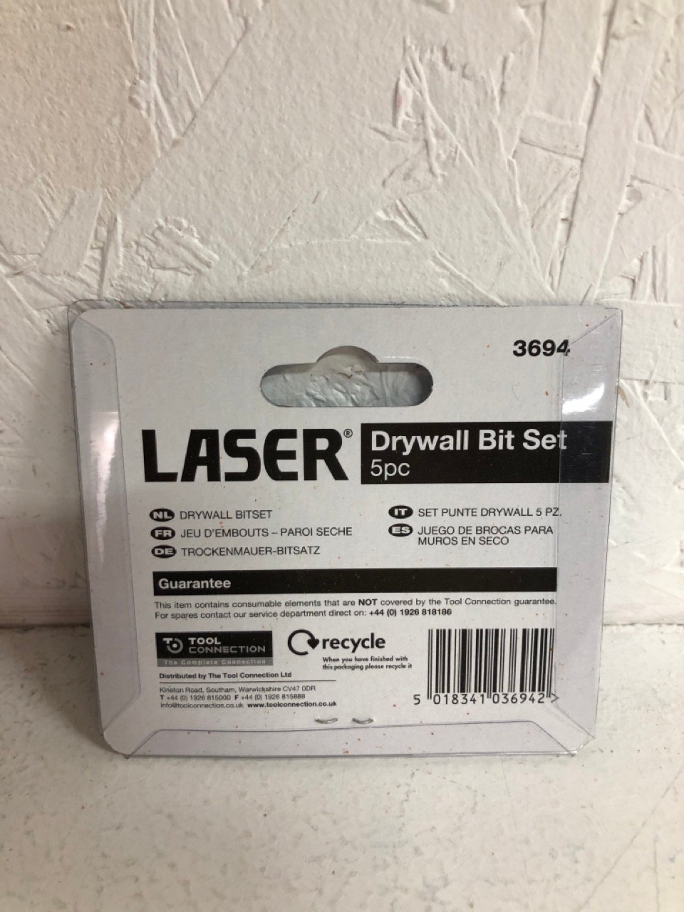 John Pye Auctions - QTY OF LASER DRYWALL BIT SET 5PC