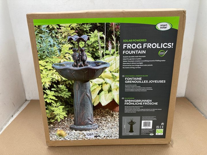 John Pye Auctions - SMART SOLAR FROG FROLICS FOUNTAIN: LOCATION - E5