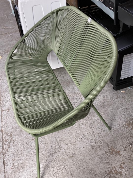 John Pye Auctions - JOHN LEWIS & PARTNERS SALSA 2 SEATER GARDEN SOFA IN ...