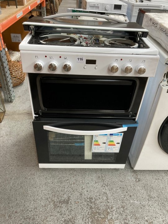 John Pye Auctions - SWAN DOUBLE ELECTRIC OVEN WITH INDUCTION HOB IN ...