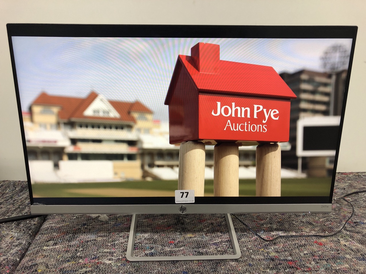 John Pye Auctions - HP 24" MONITOR MODEL: 24FW (WITH POWER SUPPLY UNIT ...