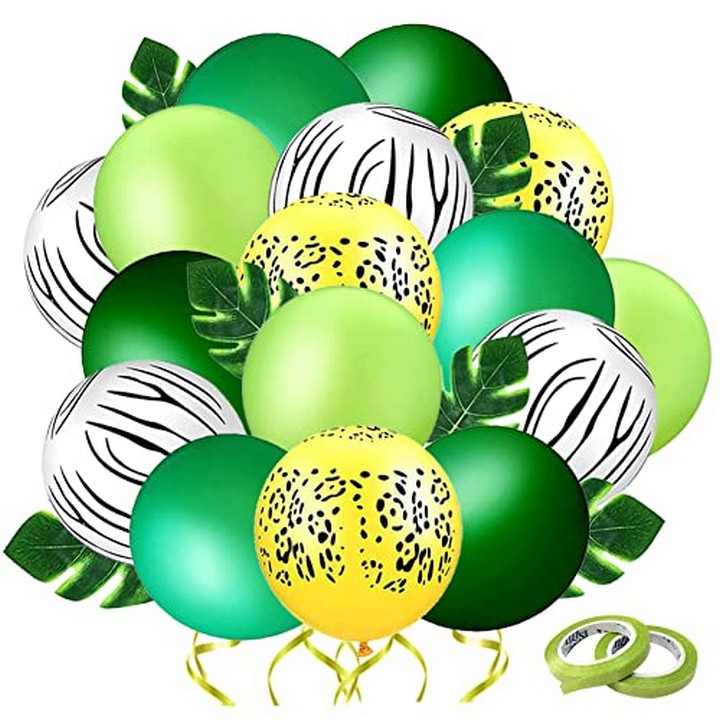 John Pye Auctions - 40 X JUNGLE SAFARI BALLOONS SAFARI THEME PARTY ...