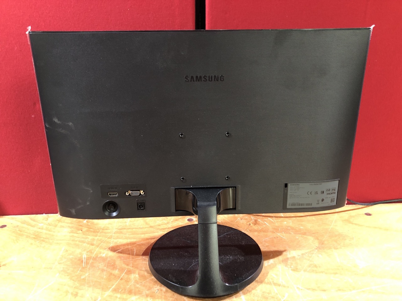 John Pye Auctions - SAMSUNG 22" MONITOR MODEL S22F350FHR (WITH STAND ...