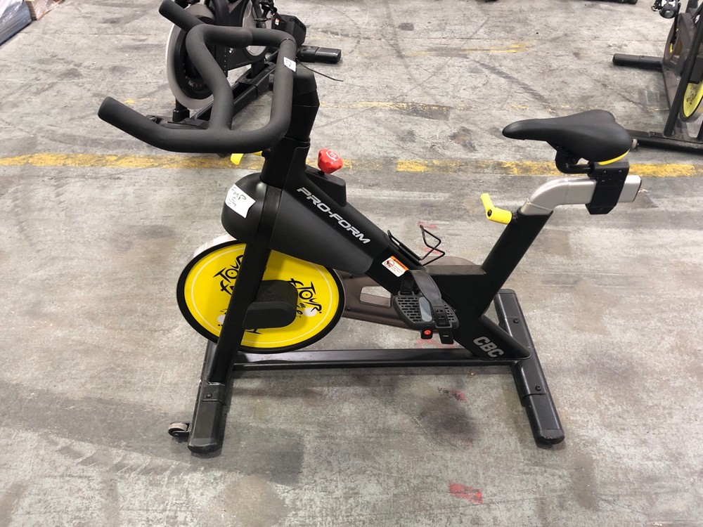 John Pye Auctions - PRO FORM TOUR DE FRANCE EXERCISE BIKE IN BLACK ...