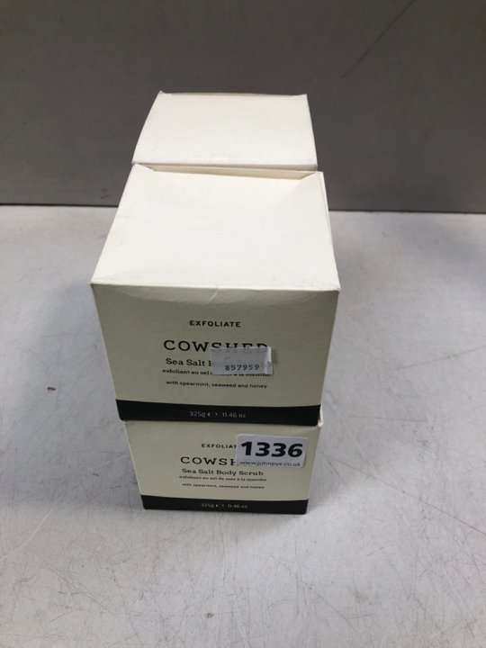 John Pye Auctions - 4 X COW SHED SEA SALT BODY SCRUB: LOCATION - B12