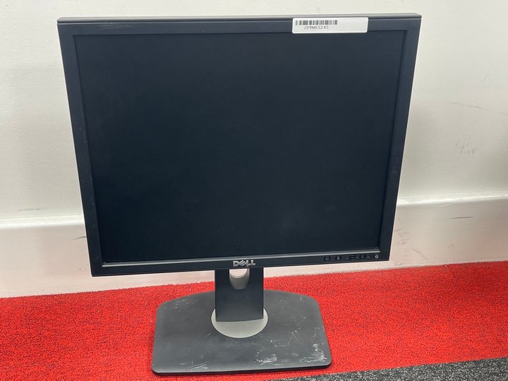 John Pye Auctions - DELL FLAT PANEL MONITOR IN BLACK: MODEL NO P190ST ...