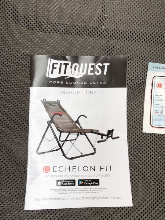John Pye Auctions - 4 X FITQUEST CORE LOUNGER FOLDABLE WORKOUT CHAIR ...