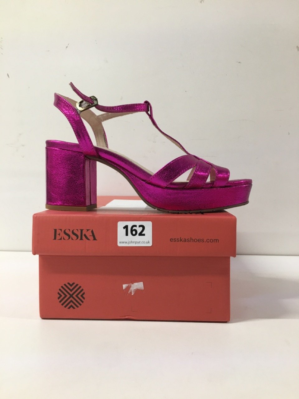 John Pye Auctions - ESSKA PINK SHOES SIZE 39 RRP: £155