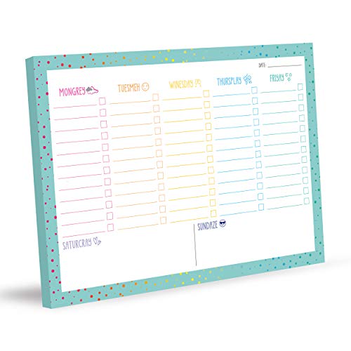 John Pye Auctions - 24 X BETTIE CONFETTI FUNNY WEEKLY PLANNER | UNDATED ...