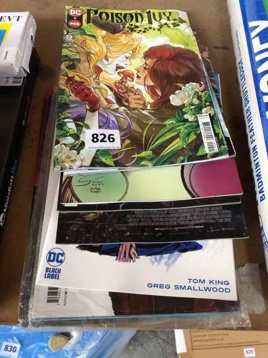 John Pye Auctions - QT OF ASSORTED ITEMS TO INCLUDE POISON IVY COMIC ...