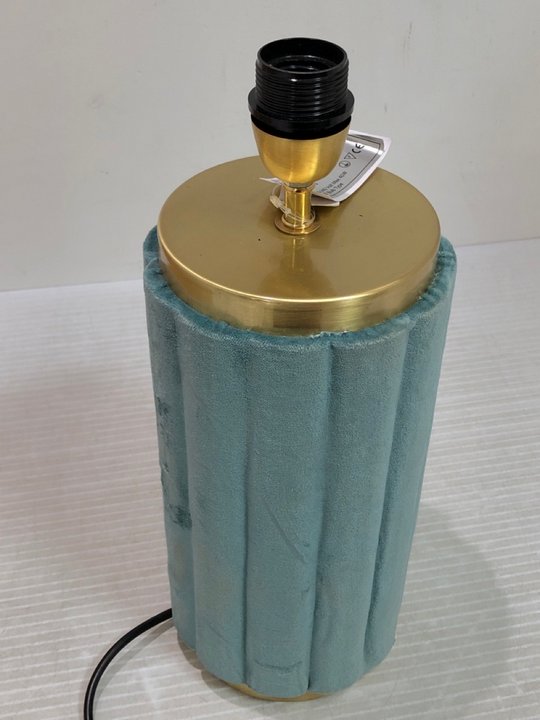 John Pye Auctions - CONTEMPORARY STYLE ANT TABLE LAMP IN MINT/MENTHOL ...