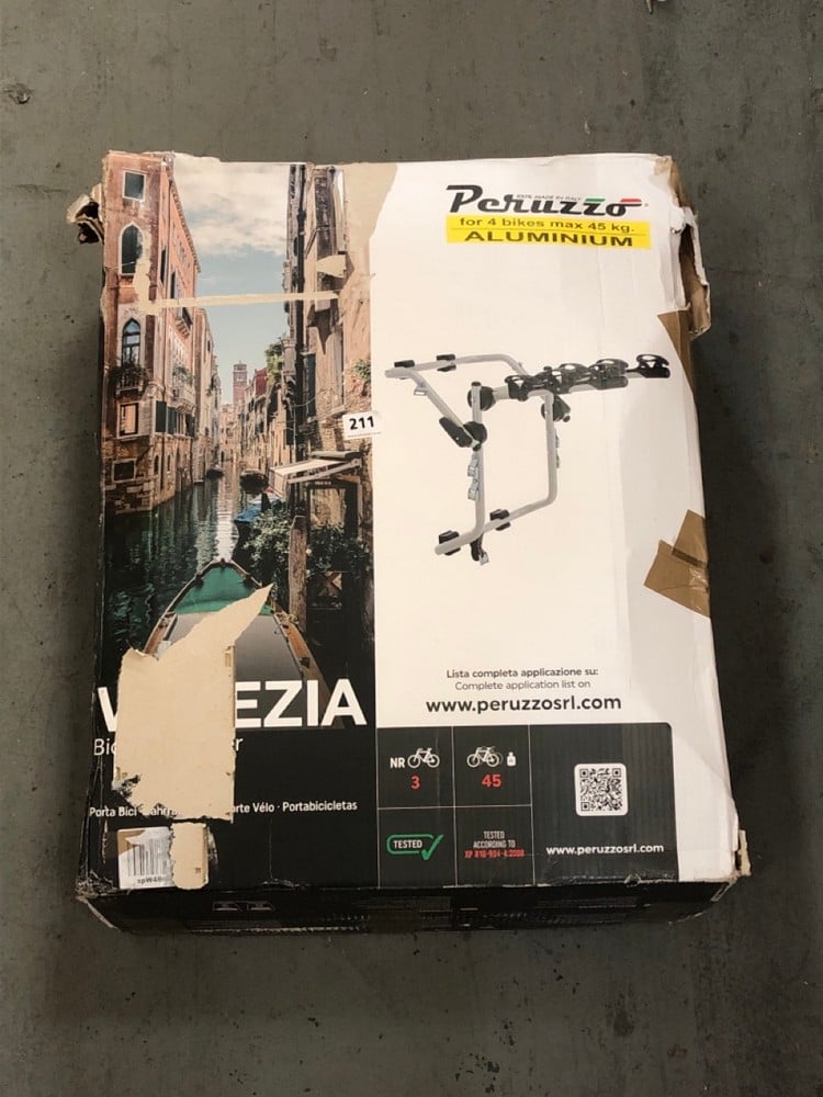 John Pye Auctions - PERUZZO VENEZIA BICYCLE CARRIER - RRP £106 (ROW 1)