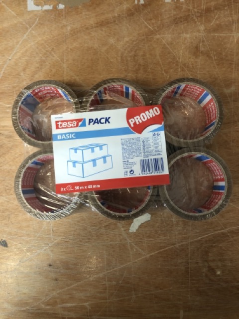 John Pye Auctions - 12 X TESA BASIC PACK PACKAGING TAPE