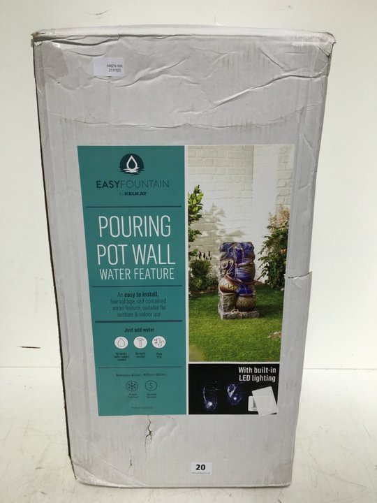 John Pye Auctions - EASY FOUNTAIN POURING POT WALL WATER FEATURE RRP ...