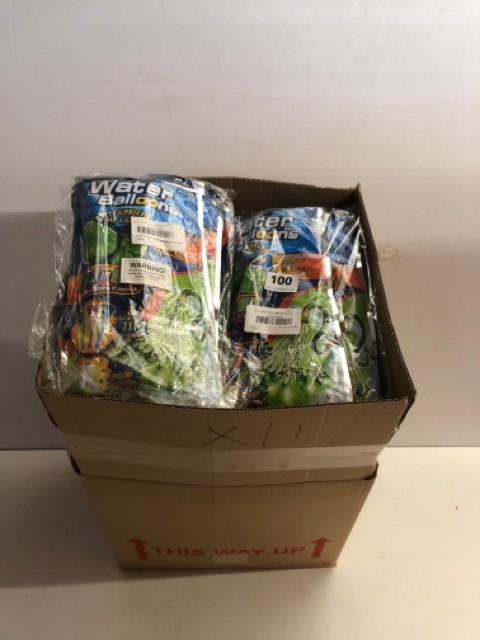 John Pye Auctions - 11 X 555 PCS WATER BALLOONS - WATER BALLOONS SELF ...
