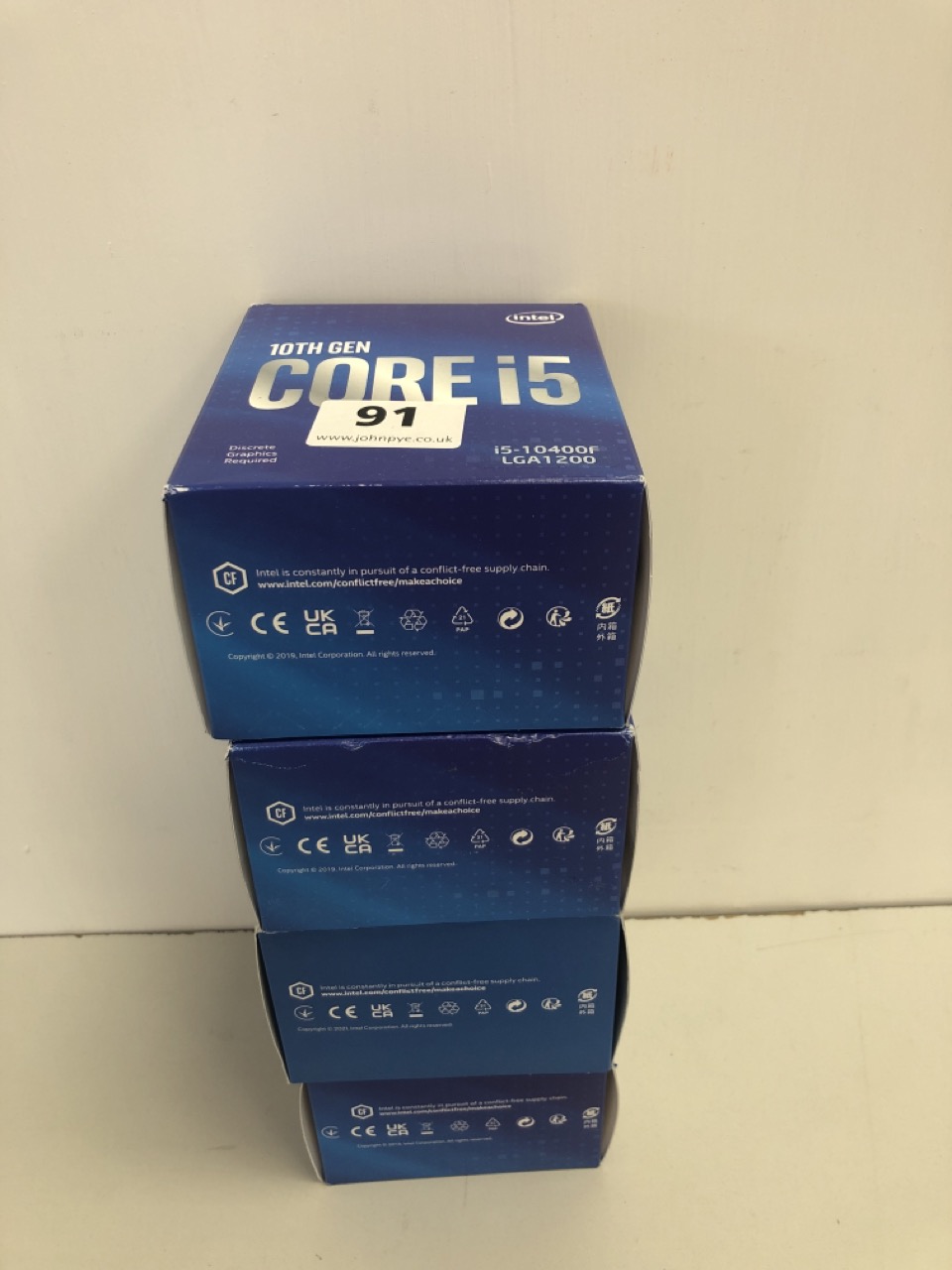 John Pye Auctions - 4 X INTEL CORE FANS (FANS ONLY)