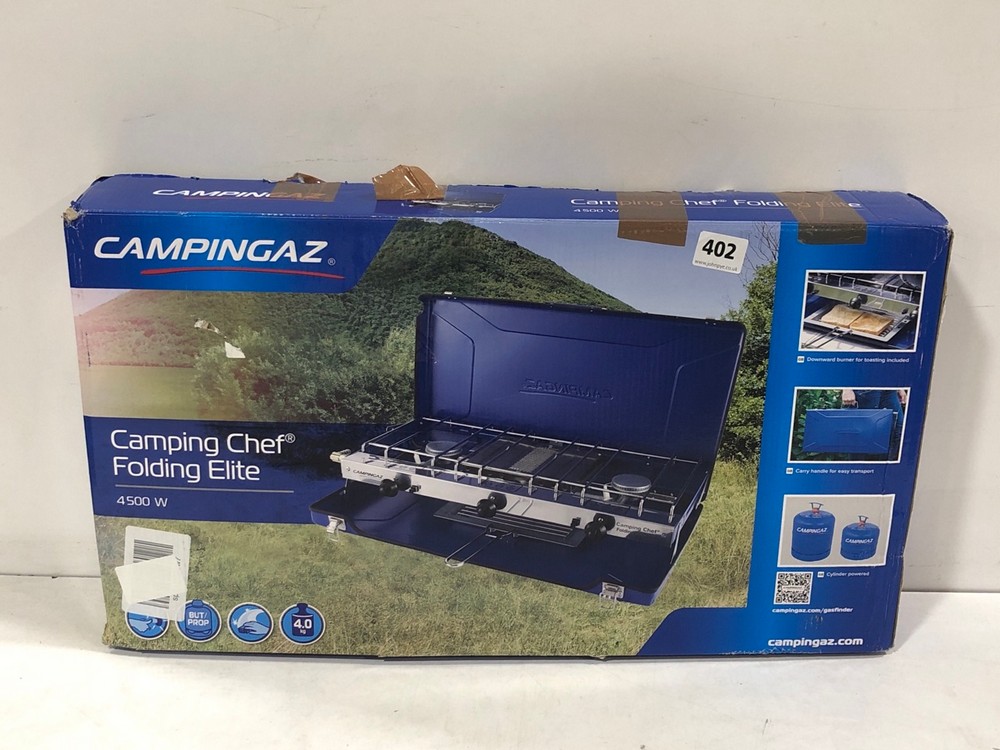 John Pye Auctions - CAMPINGAZ CAMPING CHEF FOLDING ELITE 4500W (ROW 4)