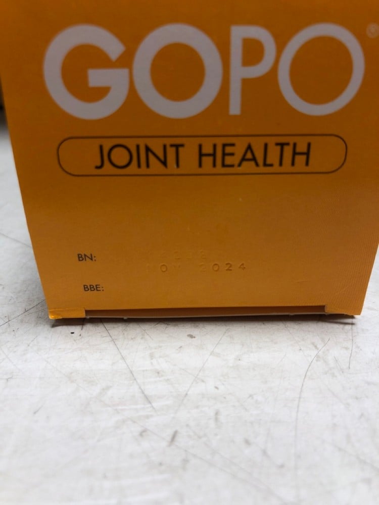 John Pye Auctions - 48 X GOPO JOINT HEALTH 200 CAPSULES - ROSE-HIP ...