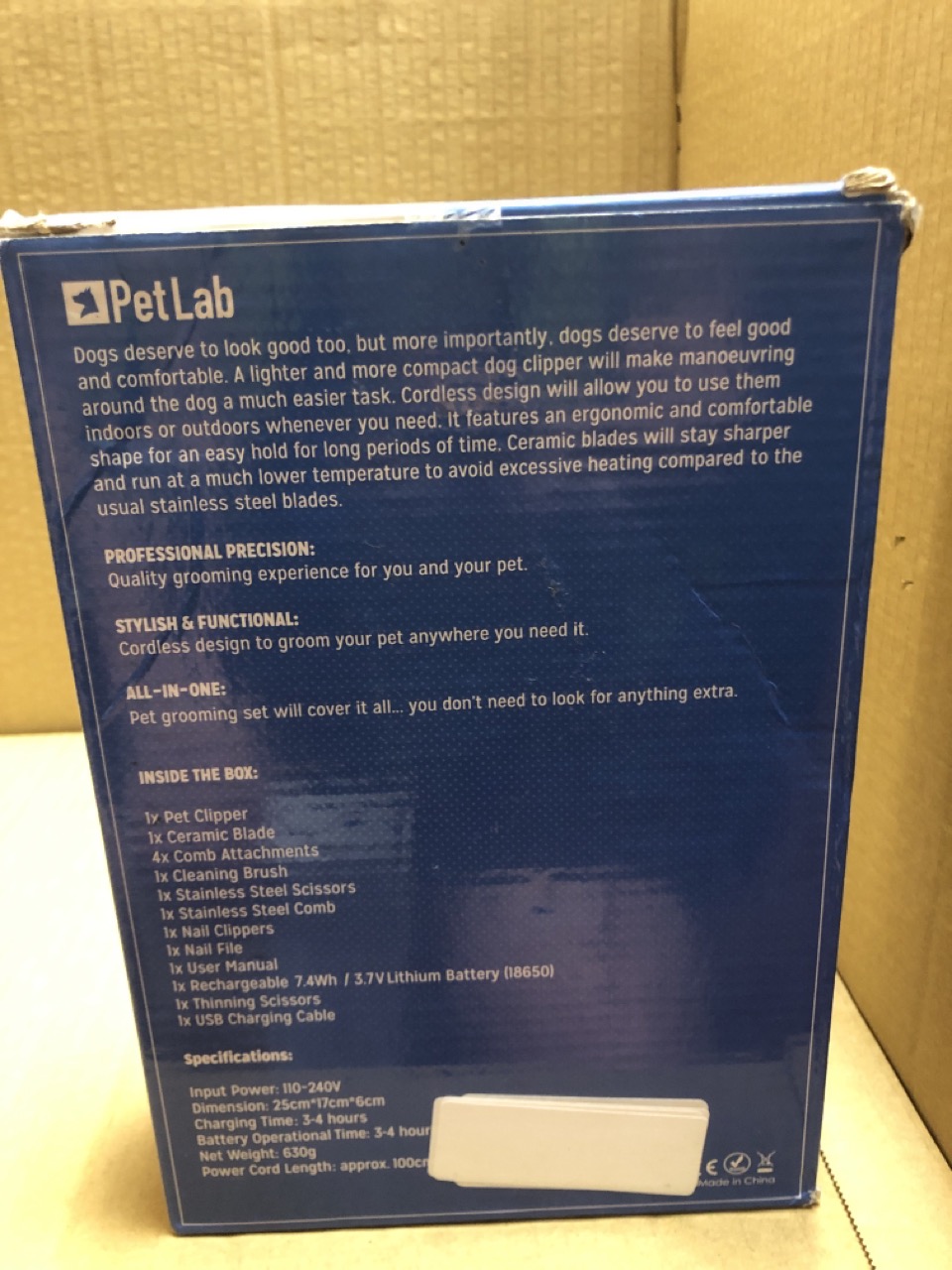 John Pye Auctions - PET LAB PROFESSIONAL GROOMING TITANIUM CERAMIC ...